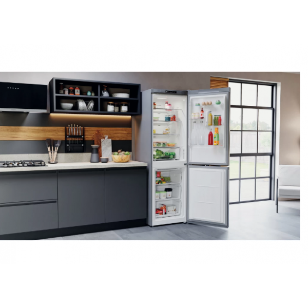 REFRIGERATEUR ARISTON COMBINE-INOX-335L-NO FROST